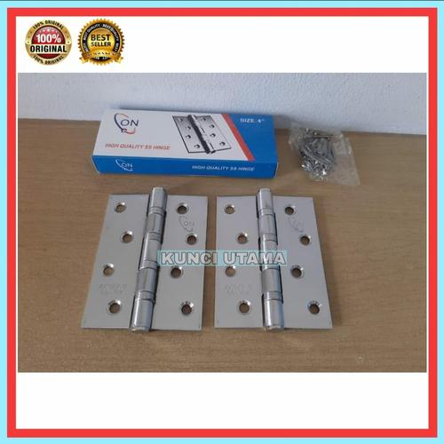 Jual engsel pintu 4inch stainles 4x3x2 4bb engsel kupu kupu pintu swing ...