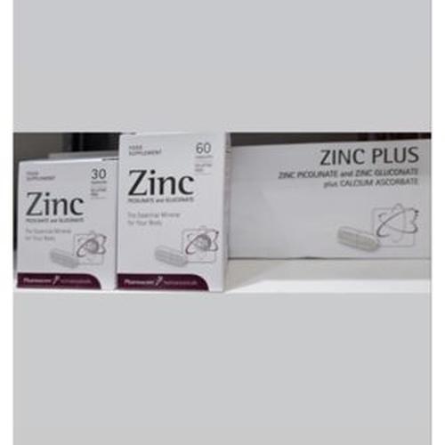 Jual ZINC PICOLINATE 30 / 60 ZINC PLUS STRIP / BOX - rambut kulit ...