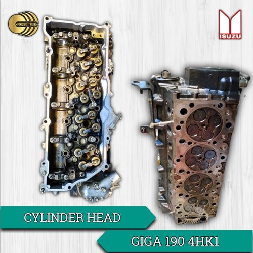 Jual CYLINDER HEAD ISUZU GIGA FRR 190 PS FTR 210 PS 4HK1 COPOTAN ASLI ...