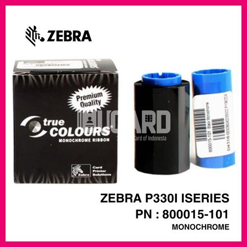 Jual RIBBON TINTA HITAM BLACK PRINTER ZEBRA P330I - MONOCHROME 1000 ...