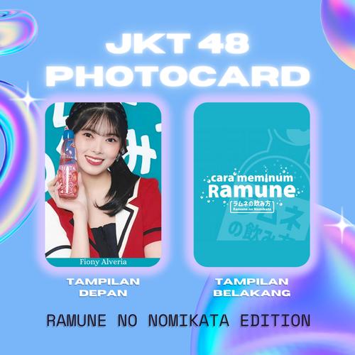Jual JKT 48 PHOTOCARD RAMUNE NO NOMIKATA EDITION - FIONY - Jakarta ...