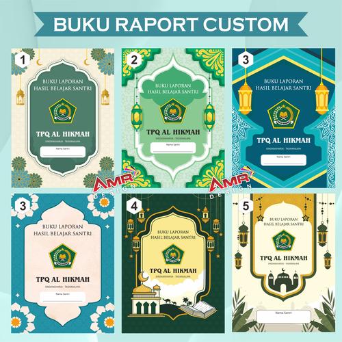 Jual Buku Raport Custom / Raport Sekolah, TPA, Pesantren, Paud, MDA ...