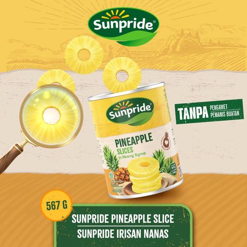 Jual Sunpride Pineapple Slices 567gr – Irisan Nanas Kaleng - Kota ...