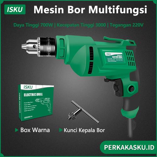 Promo ISKU Mesin Bor Listrik 10MM Bor Kayu Beton Besi Tembok Electric Drill - Jakarta Utara ...