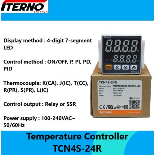 Jual TCN4S-24R Temperature Controller Autonics TCN4S24R - Kota ...