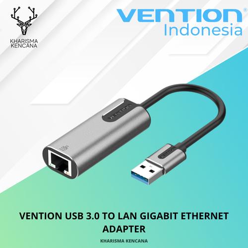 Jual VENTION USB 3.0 TO LAN GIGABIT ETHERNET ADAPTER - Kota Malang ...