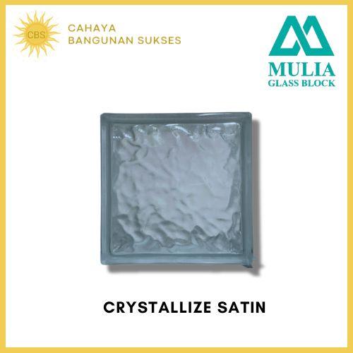 Jual GLASS BLOCK MULIA BARU SEMUA MOTIF - Cristall Satin - Kab ...