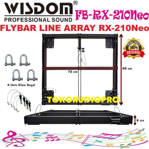 Jual Fly Bar Line Array Wisdom RX-210 Gantungan Line Array Wisdom RX210 ...