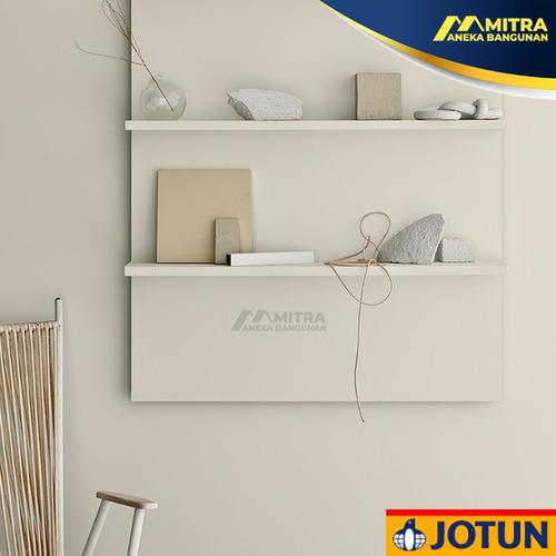 Jual CAT TEMBOK JOTUN INTERIOR EKSTERIOR EARLY RAIN 0486 / PUTIH TULANG ...