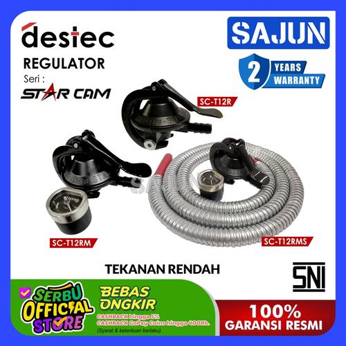 Jual Destec SCT12R Starcam Regulator Gas Tekanan Rendah Anti Bocor ...