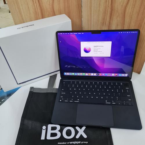 Jual [RESMI IBOX] Macbook Air M2 Chip 2022 8GB/256 GB IBOX - midnight ...