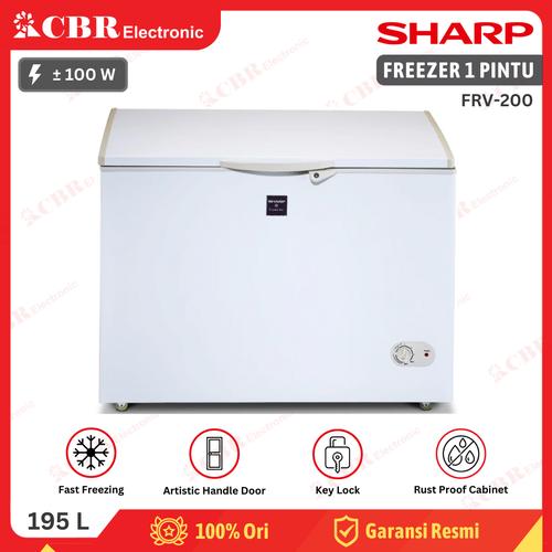 Jual FREEZER PETI - CHEST FREEZER SHARP FRV-200 / 195 L - Kota Batam ...