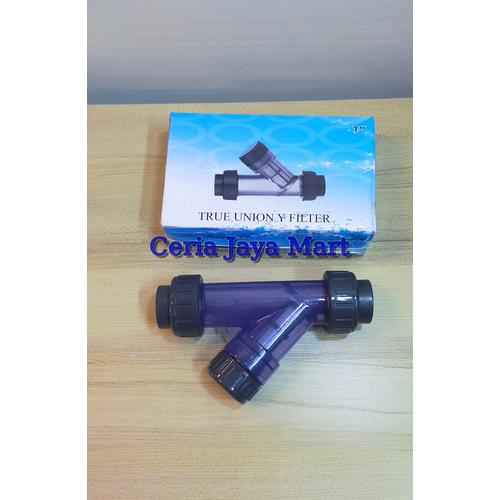 Jual Y Strainer PVC Transparant 1" Inch / Y strainer pvc bening DN25 ...