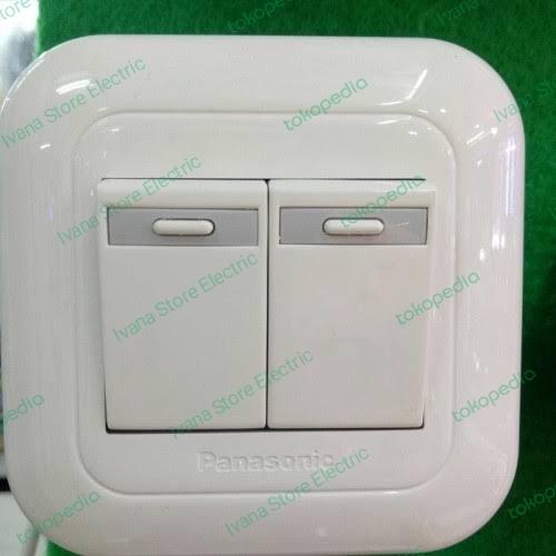 Jual Saklar Seri Panasonic / Saklar Ganda Panasonic / Saklar Seri ...