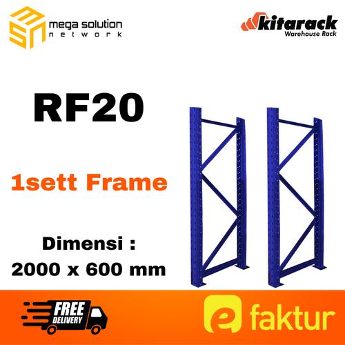 Jual Tiang Rak Gudang Besi RS2020 1sett Frame RF20 - Jakarta Pusat ...
