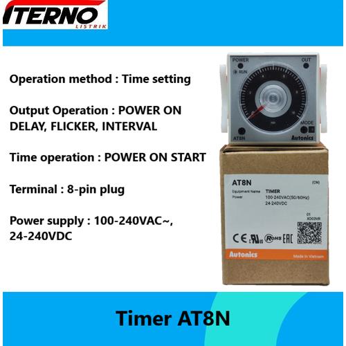 Jual AT8N Timer Autonics - Timer Saja - Kota Tangerang - iterno listrik ...
