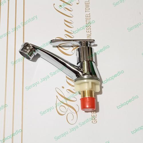 Jual Kran Wastafel Engkol Chrome/Kran Wastafel Model Engkol - Jakarta ...