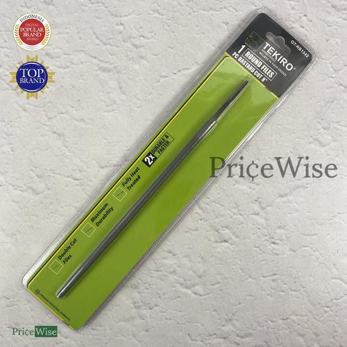 Jual Kikir Bulat Kasar 8 inch Tekiro / Round Files Bastard Cut - Kota ...