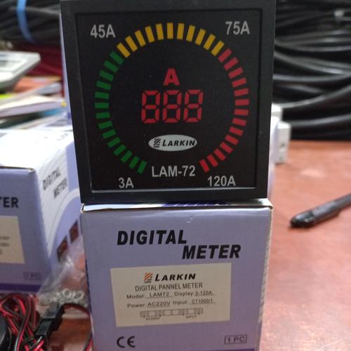 Jual Digital pannel meter LAM72 Larkin ampere meter digital - Kota ...