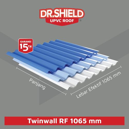 Jual Atap uPVC DR Shield/ Mega Shield Dua Lapis tebal 12mm - RF 1065 ...