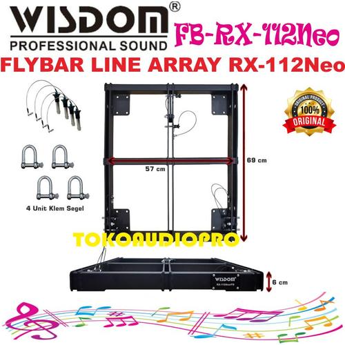 Jual Fly Bar Line Array Wisdom RX-112 Gantungan Line Array Wisdom rx112 ...