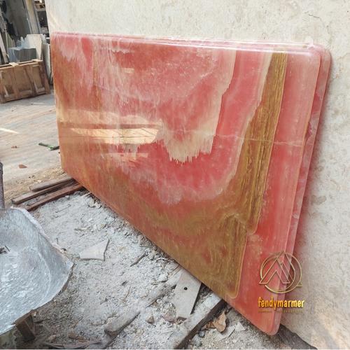 Jual Daun meja batu onix warna hijau, pink, biru 200x100 - Hijau - Kab ...