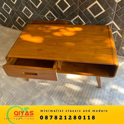Jual Meja ruang tamu minimalis kayu jati aesthetic - Kab. Jepara - C.V ...
