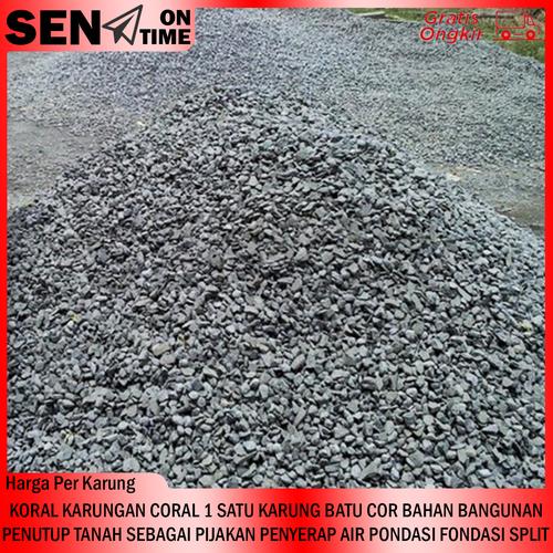 Jual [Instant] BATU SPLIT KORAL KERIKIL SEPLIT COR KARUNGAN KRIKIL ...