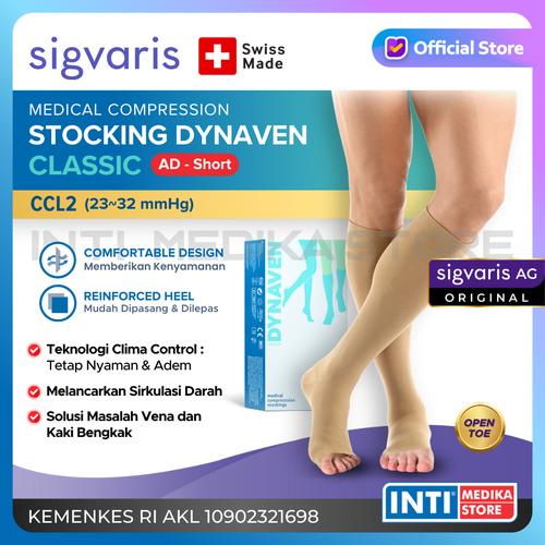 Jual SIGVARIS - Compression Stocking DYNAVEN CCL2 Open | Stoking ...