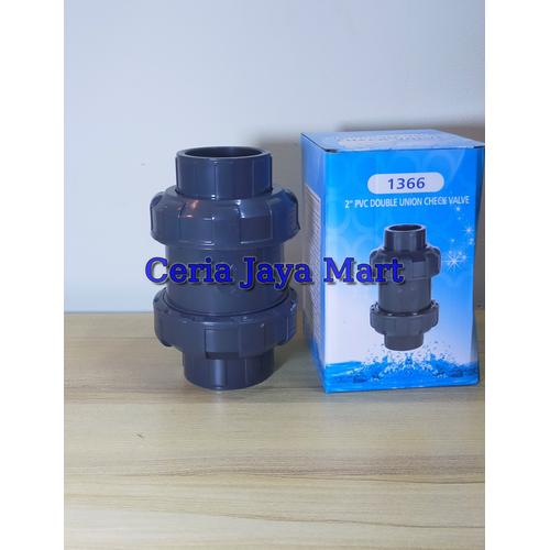 Jual Ball check Valve PVC 2 " inch /Ball True Union Double Watermur ...