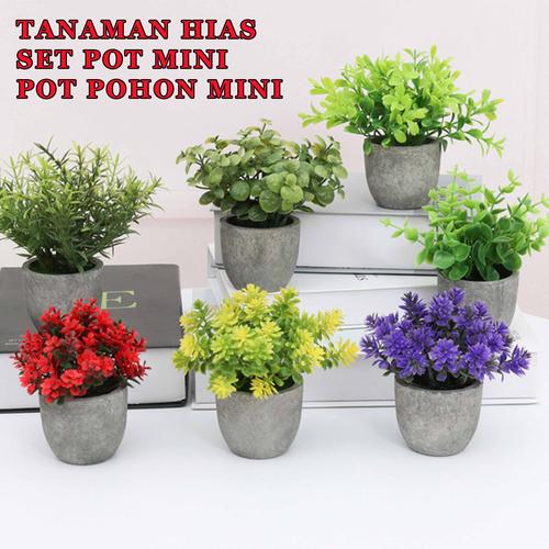 Promo Set Pohon / Tanaman Hias / Aneka Macam Tanaman / Tanaman Plastik ...