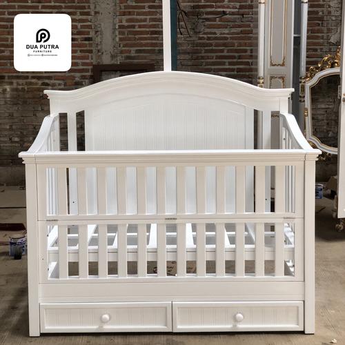 Jual Dipan box bayi duco putih glossy ukuran dan model bisa request ...