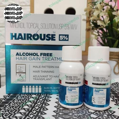 Jual ORIGINAL HAIROUSE MX MINOXIDIL 5% INDIA NON ALCOHOL not Rogaine ...