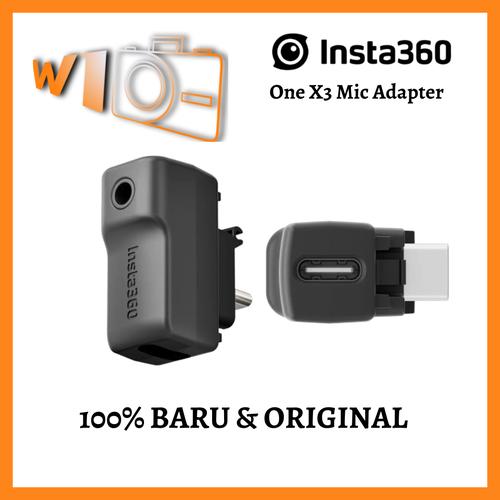 Jual Insta360 One X3 Mic Adapter Insta 360 Microphone Adapter - Jakarta ...
