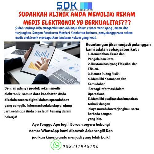 Jual software klinik rekam medis digital - Kota Depok ...