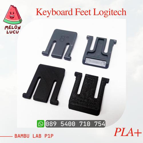 Jual Part Keyboard Feet Logitech Universal Kaki Keyboard K270 K275 K200 ...