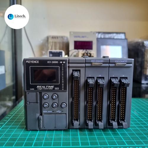Jual PLC Keyence KV 3000, KV-C64XC, KV-C64TC Set - Kab. Bekasi - Litech ...