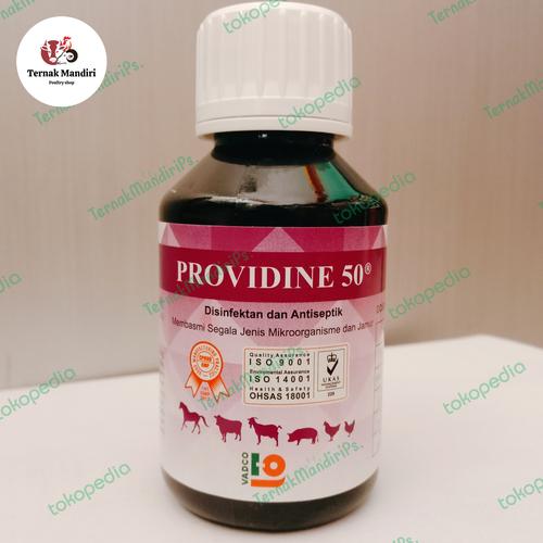 Jual Providine 50 100 ml Desinfektan dan antiseptik kuman, bakteri ...