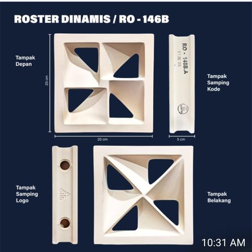 Jual Rooster roster lubang angin trisenza RO146B - Jakarta Barat ...