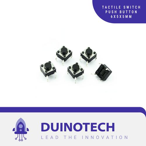 Jual 5PCS TOMBOL TACTILE SWITCH PUSH BUTTON 6X5X5MM - Kota Depok ...