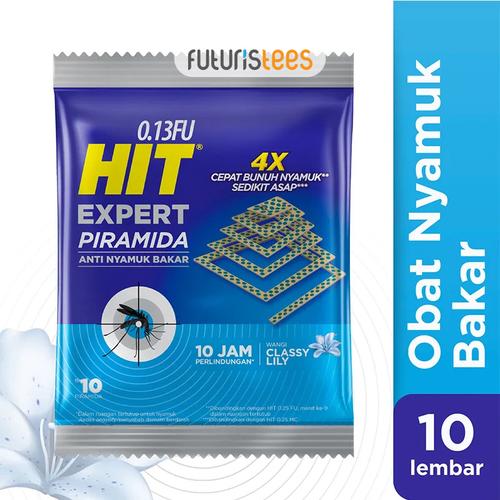 Jual FT-HIT Magic Expert Piramida Classic Lily - Obat Nyamuk Bakar 10 ...