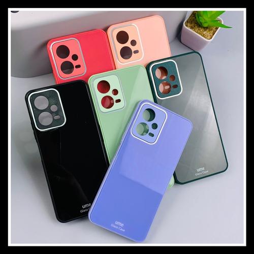 Jual Xiaomi Poco X5 5G Crystal Glass Original Case Hard Casing Tempered ...