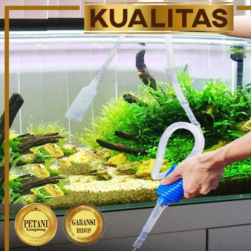 Jual Siphon Aquarium Sifon Pembersih Kolam Ikan Hias Tanaman Air ...