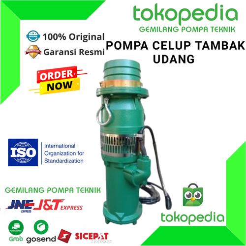 Jual Pompa Celup Tambak Udang dan Kolam ikan 4inch 5.5kw submersible ...