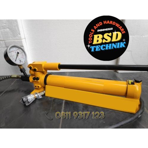 Jual 700ml Hydraulic Pump Gauge / Pompa Tangan Hidrolik Single Acting - Jakarta Barat - BSD ...
