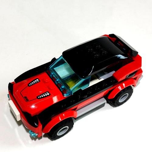 Jual Lego City 60257 partout Red car suv (Moc like honda HRV) 90% like ...