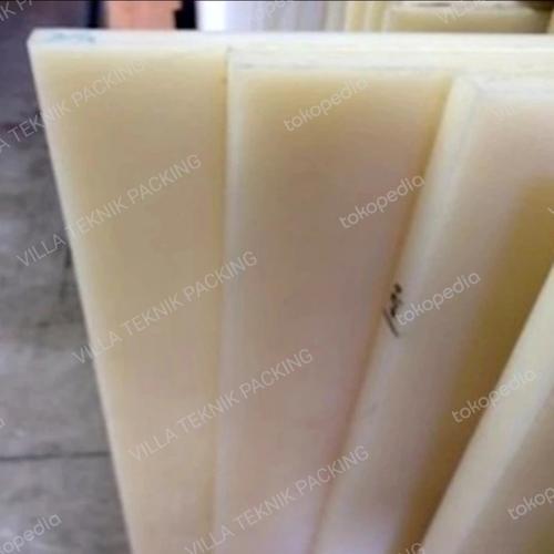 Jual Cast Nylon Sheet 40mm x 100cm x 100cm Lembaran Nilon Custom ...