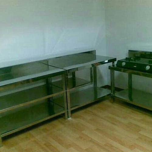Jual 3 set meja dapur stainless steel kirim Bangka - Jakarta Barat ...