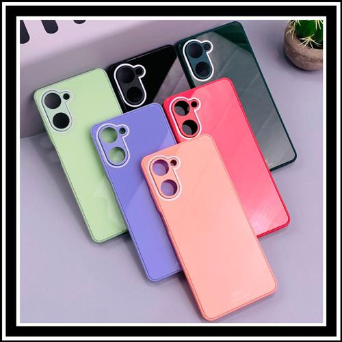 Jual Realme 10 4G Crystal Glass Original Case Hard Casing Tempered ...