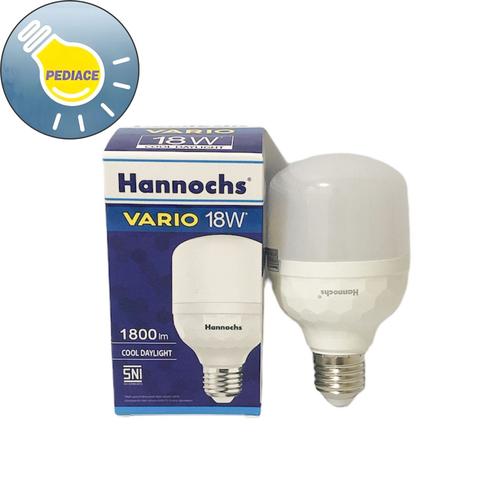 Jual Lampu LED 18 Watt E27 Hannochs VARIO 18W Cahaya Putih SNI - Kab ...
